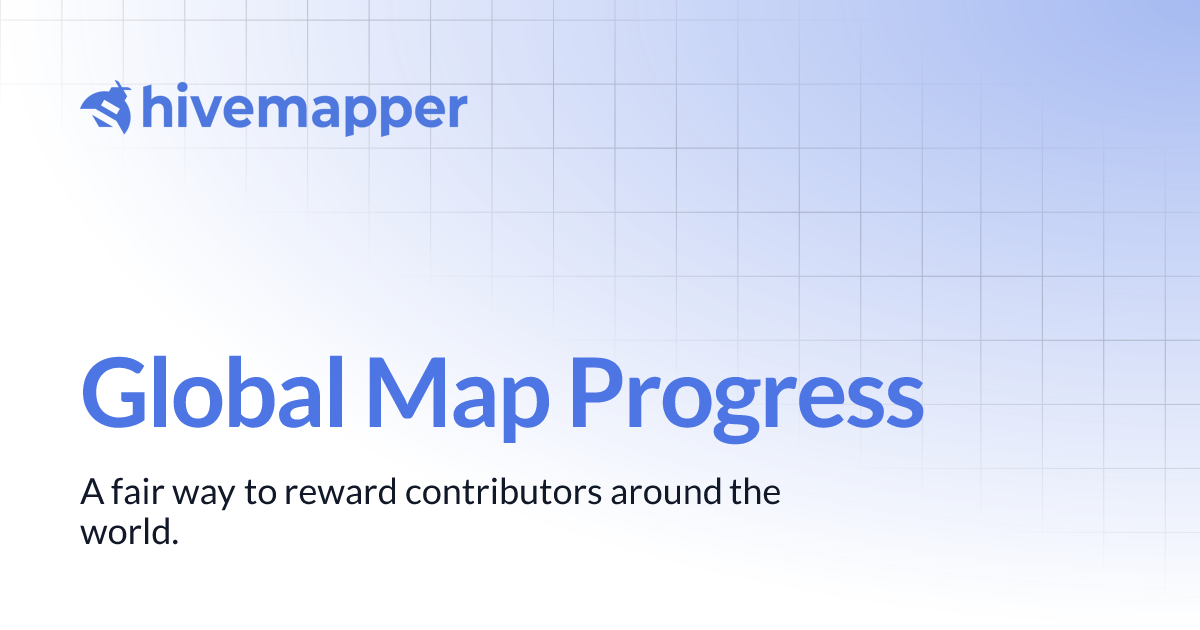 Global Map Progress | Hivemapper Docs