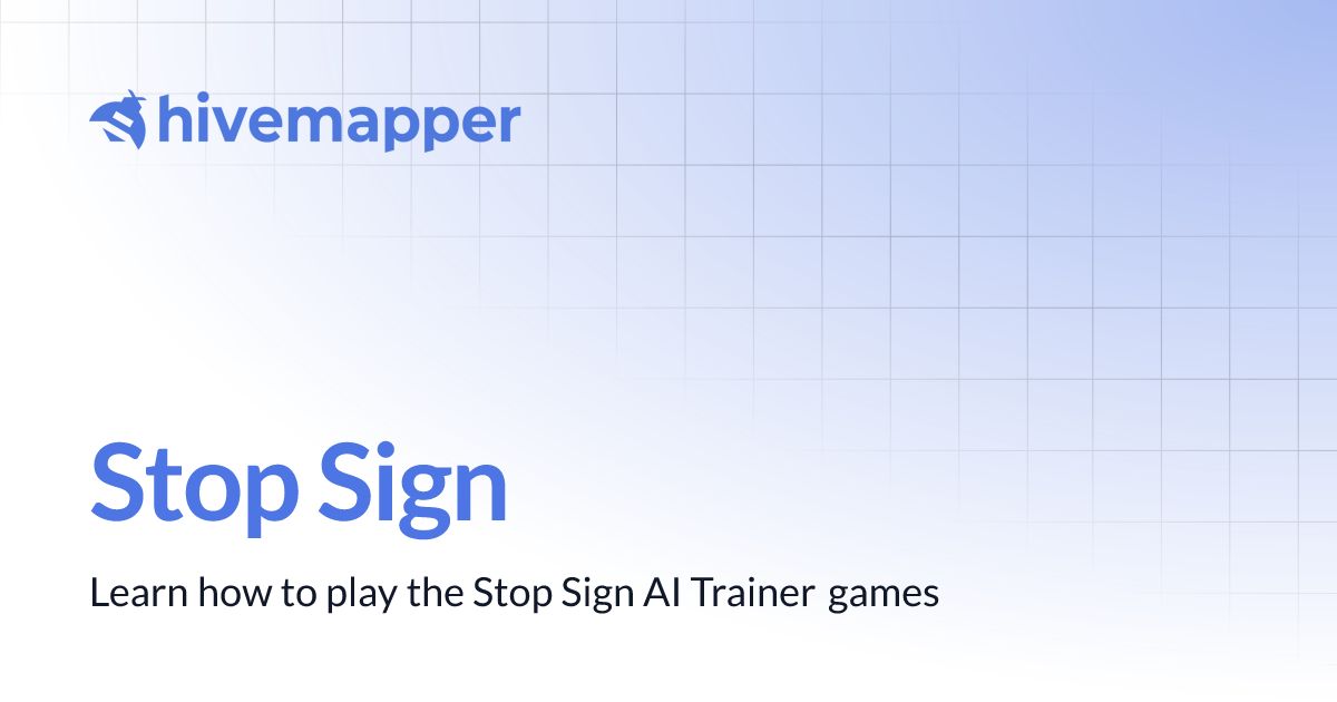 Stop Sign | Hivemapper Docs